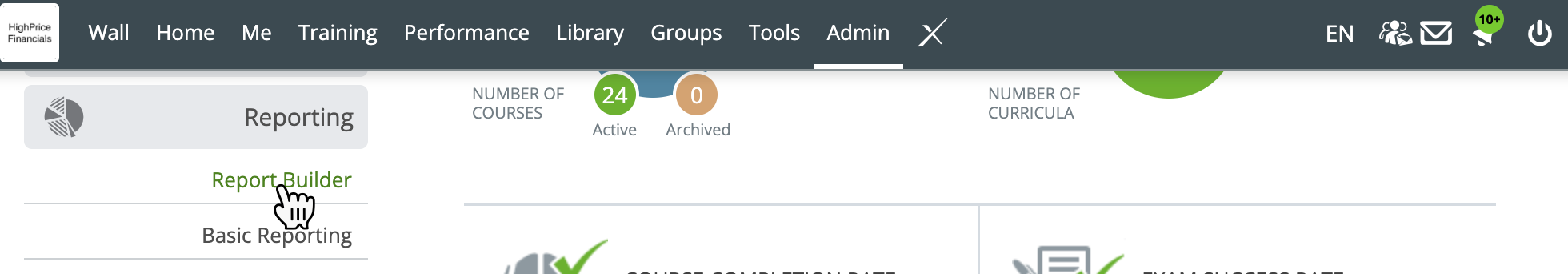 Using the Report Builder – Schoox Support Center