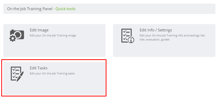 Creating an On the Job Training Task – Schoox Support Center