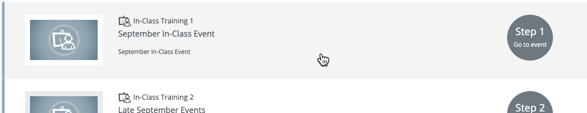 Learner Event Registration Improvements – Schoox Support Center