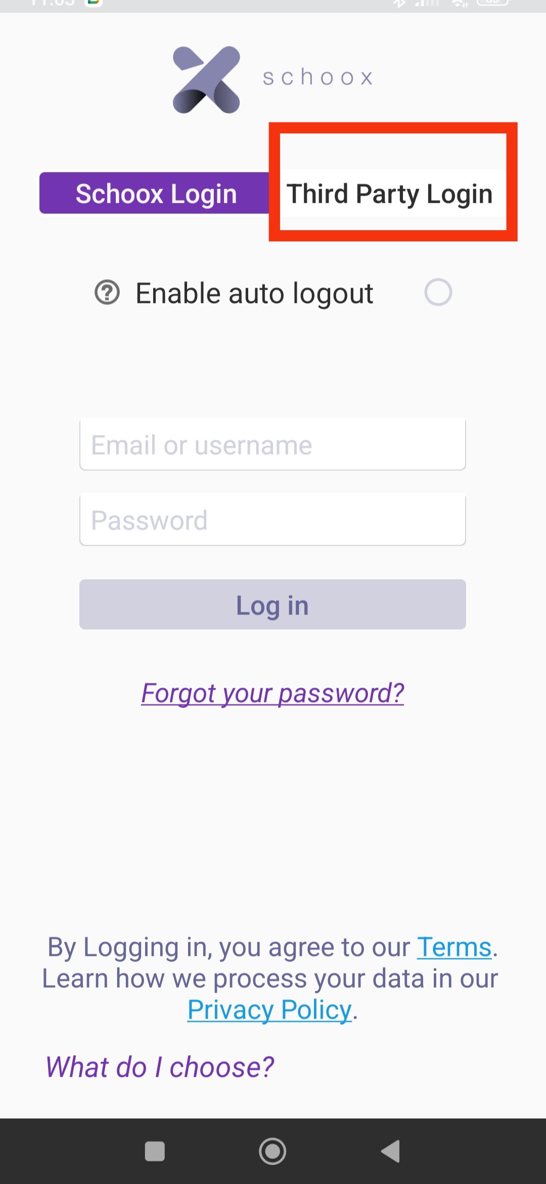 Having issues trying to log in via Mobile app? – Schoox Support Center
