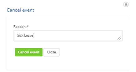 Canceling an Event – Schoox Support Center