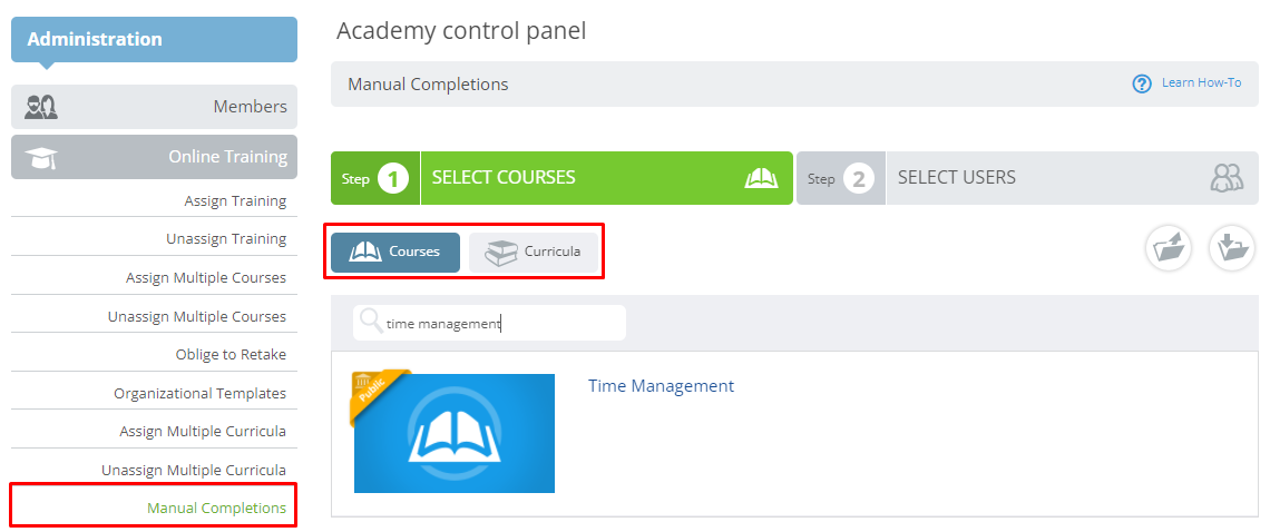 Marking Courses/Curricula as 'Completed' For Multiple Users – Schoox ... Marking Courses/Curricula as 'Completed' For Multiple Users – Schoox ...