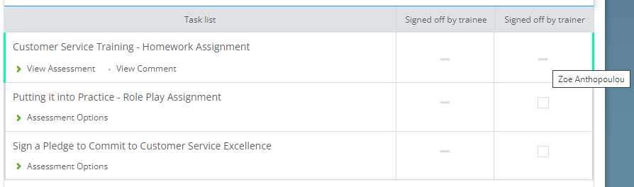 Evaluating On the Job Training – Schoox Support Center